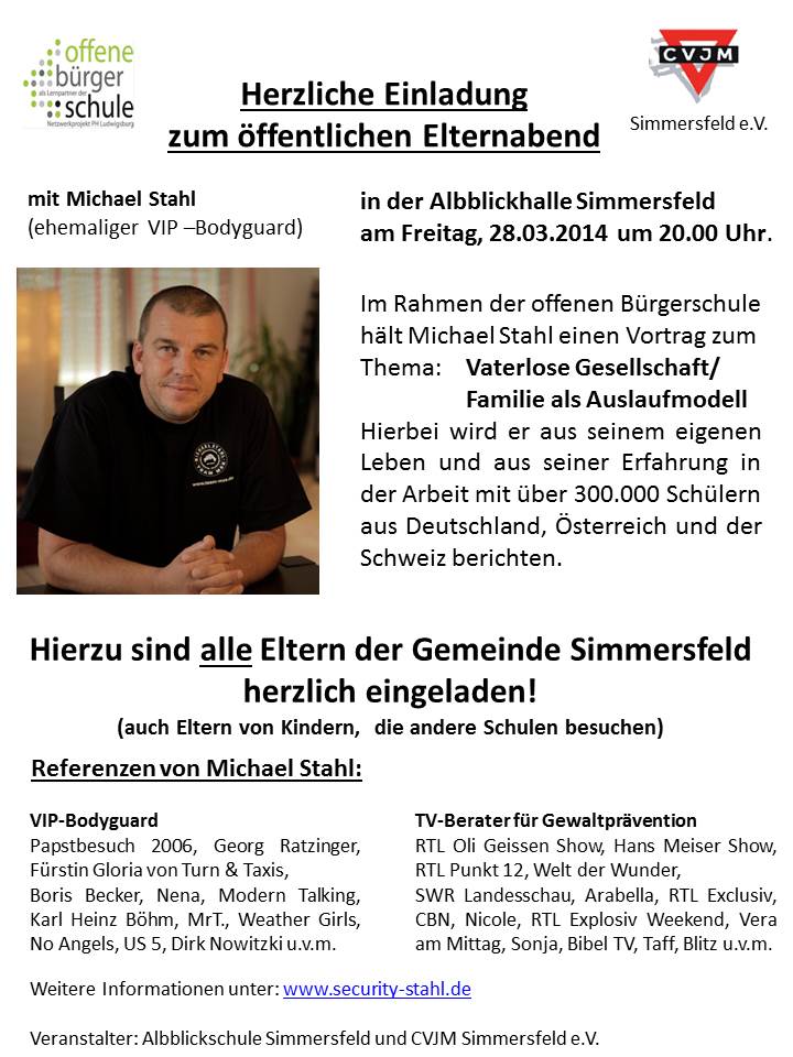 Titelblatt Gemeindeblatt | CVJM Simmersfeld